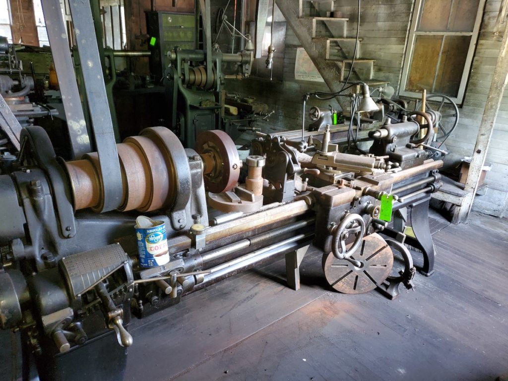 Line Shaft Machines | Sippy Historic Machine Shop